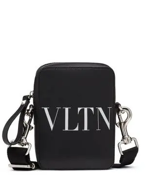 Valentino Garavani Vltn Messenger Bag - Black