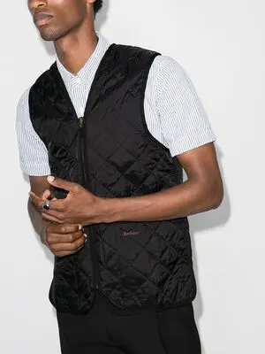 Barbour Quilted Sleeveless Gilet - Black