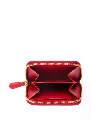 Prada Logo-plaque Zipped Wallet