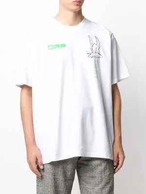 Off-White Off- Harry The Bunny T-Shirt In White - 68% Off