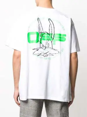 Off-White Off- Harry The Bunny T-Shirt In White - 68% Off