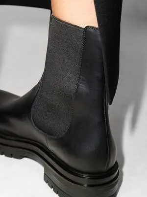 GIANVITO ROSSI Chester Chelsea Boots - Black