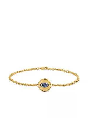 David Yurman 18kt Yellow Evil Eye Bracelet - Gold