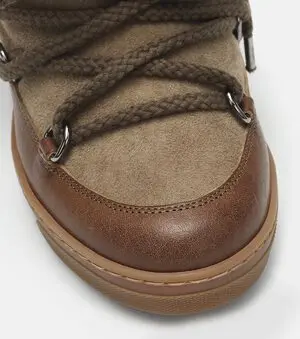 Isabel Marant Nowles Shearling-lined Ankle Boots