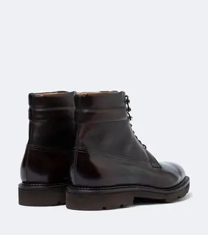 John Lobb Alder Leather Lace-up Boots - Brown