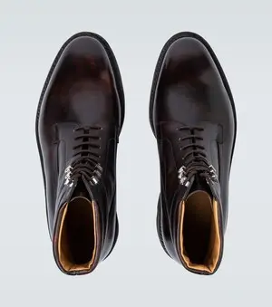 John Lobb Alder Leather Boots - Brown