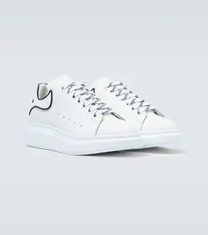 Alexander McQueen Oversized Leather Sneakers