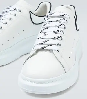 Alexander McQueen Oversized Leather Sneakers
