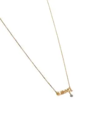 PERSEE 18kt Yellow Amour Diamond Necklace