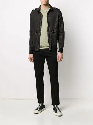 LEVI'S Mid-rise Slim-fit Jeans - Black