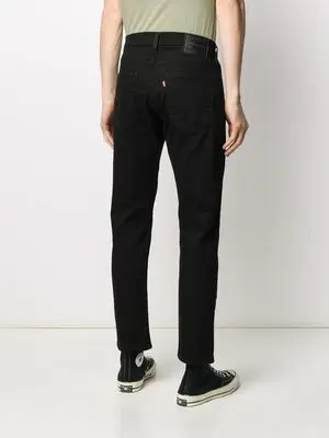 LEVI'S Mid-rise Slim-fit Jeans - Black