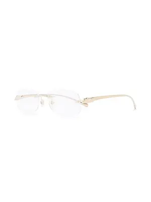 CARTIER Rimless Oval Glasses