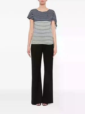 JW Anderson Striped Knot T-shirt - Blue