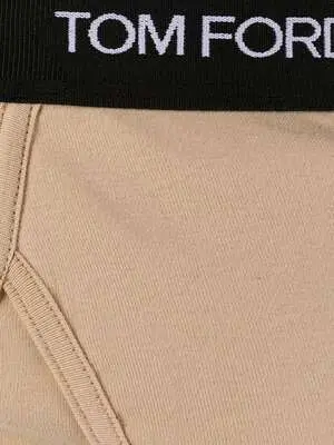 TOM FORD Classic Logo Waistband Briefs - Neutrals