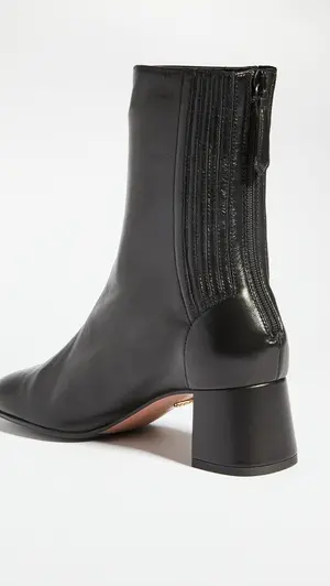 AQUAZZURA Saint Honoré Booties 50mm - Black