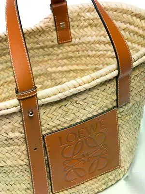 Loewe Logo-embossed Tote Bag