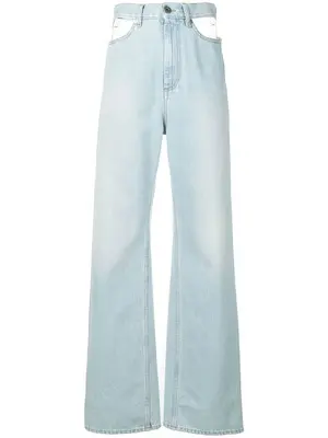 MAISON MARGIELA Décortiqué Wide-leg Jeans