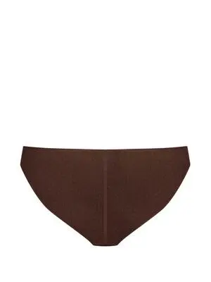 MAISON CLOSE Corps À Corps Mesh Briefs - Brown