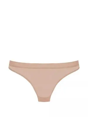 MAISON CLOSE Corps À Corps Mesh Briefs - Neutrals