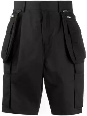 JUUN.J Fitted Cargo Shorts - Black