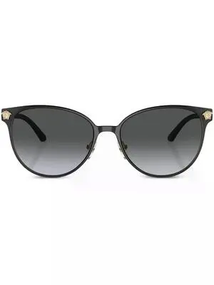 Versace Medusa Plaque Sunglasses - Black