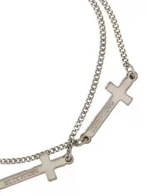 Dsquared2 Cross Bracelet - Silver