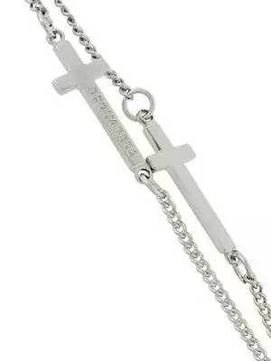 Dsquared2 Cross Bracelet - Silver