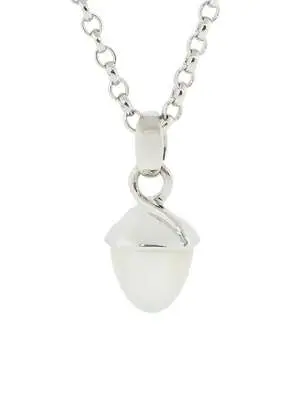 Tamara Comolli 18kt White Gold Mikado Bouquet Moonstone Pendant - Silver