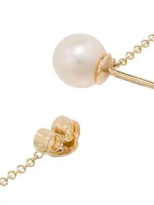 Mateo 14kt Pearl Chain Earrings