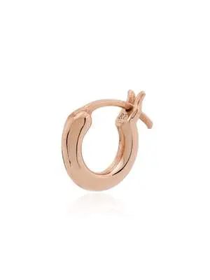 ROXANNE FIRST 14kt Chubby Baby Huggie Earring - Pink