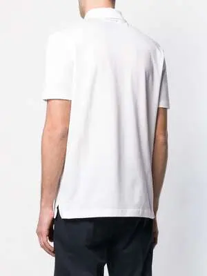 Paul & Shark Logo-embroidered Polo Shirt - White