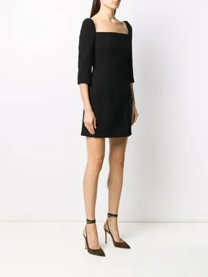 Dolce & Gabbana Double Crepe Minidress