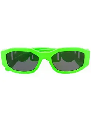 Versace Oval Sunglasses - Green