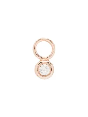 ROXANNE FIRST 14kt Diamond Single Charm - Pink