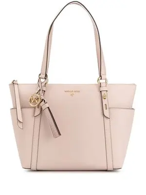 Michael Kors Zipped Leather Tote Bag