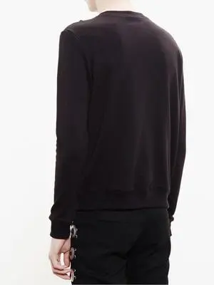 Saint Laurent Concho Detail Sweatshirt