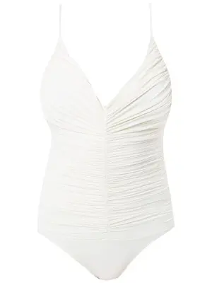 CLUBE BOSSA Chalou Draped Swimsuit