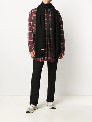 Acne Studios Narrow Fringed Scarf