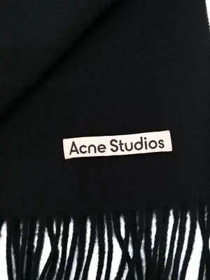 Acne Studios Narrow Fringed Scarf