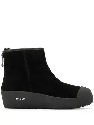 Bally Guard Ii Platform Ankle Boots - Black