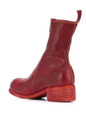 Guidi Calf-length Zip-up Boots