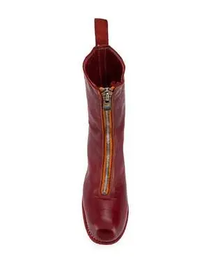 Guidi Calf-length Zip-up Boots