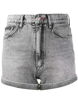 Philipp Plein Hot Pants Denim Shorts