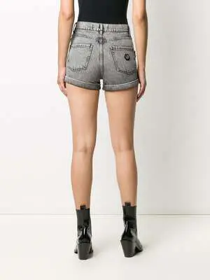Philipp Plein Hot Pants Denim Shorts