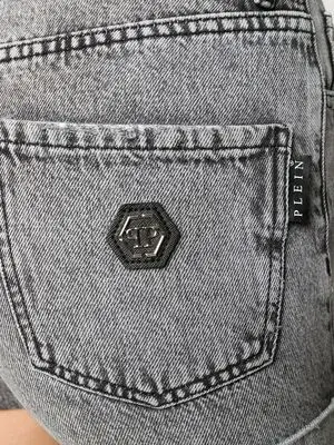 Philipp Plein Hot Pants Denim Shorts