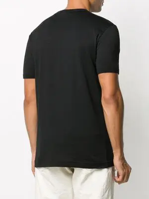 Dolce & Gabbana Embroidered Cotton T-shirt - Black