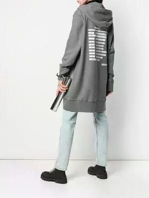 MAISON MARGIELA Oversized Zip-up Hoodie