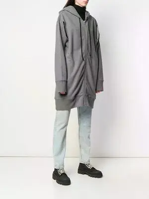MAISON MARGIELA Oversized Zip-up Hoodie