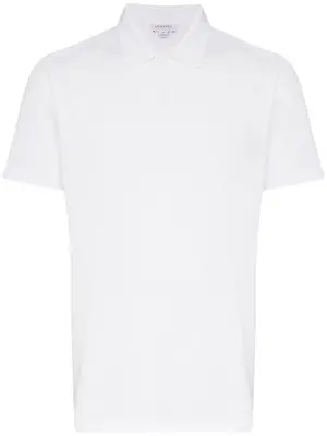 Sunspel Riviera Polo Shirt - White