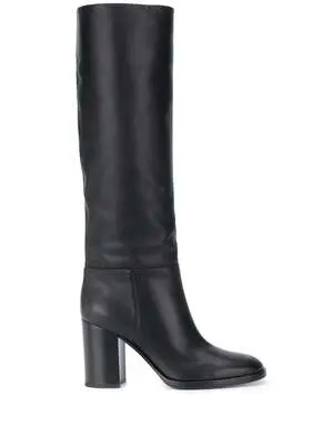 GIANVITO ROSSI Santiago 85mm Knee-high Boots - Black